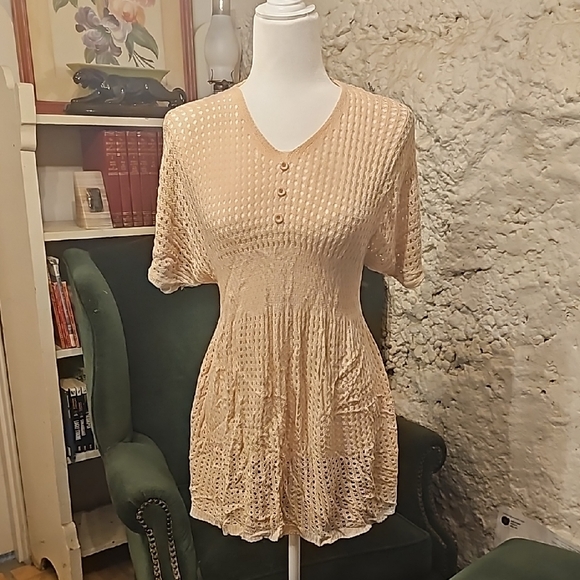Dresses | Beige Knit Womens Top | Poshmark